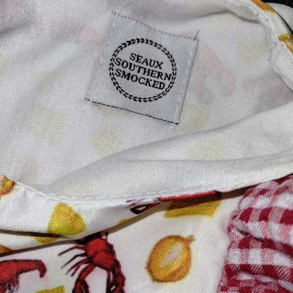 Seaux Southern Smocked | Dresses | Smocked Crawfish Boil Sundress 56 ...